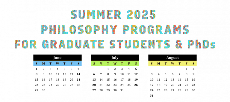 Philosophy Summer Programs for Graduate Students/PhDs – 2025 - Daily Nous